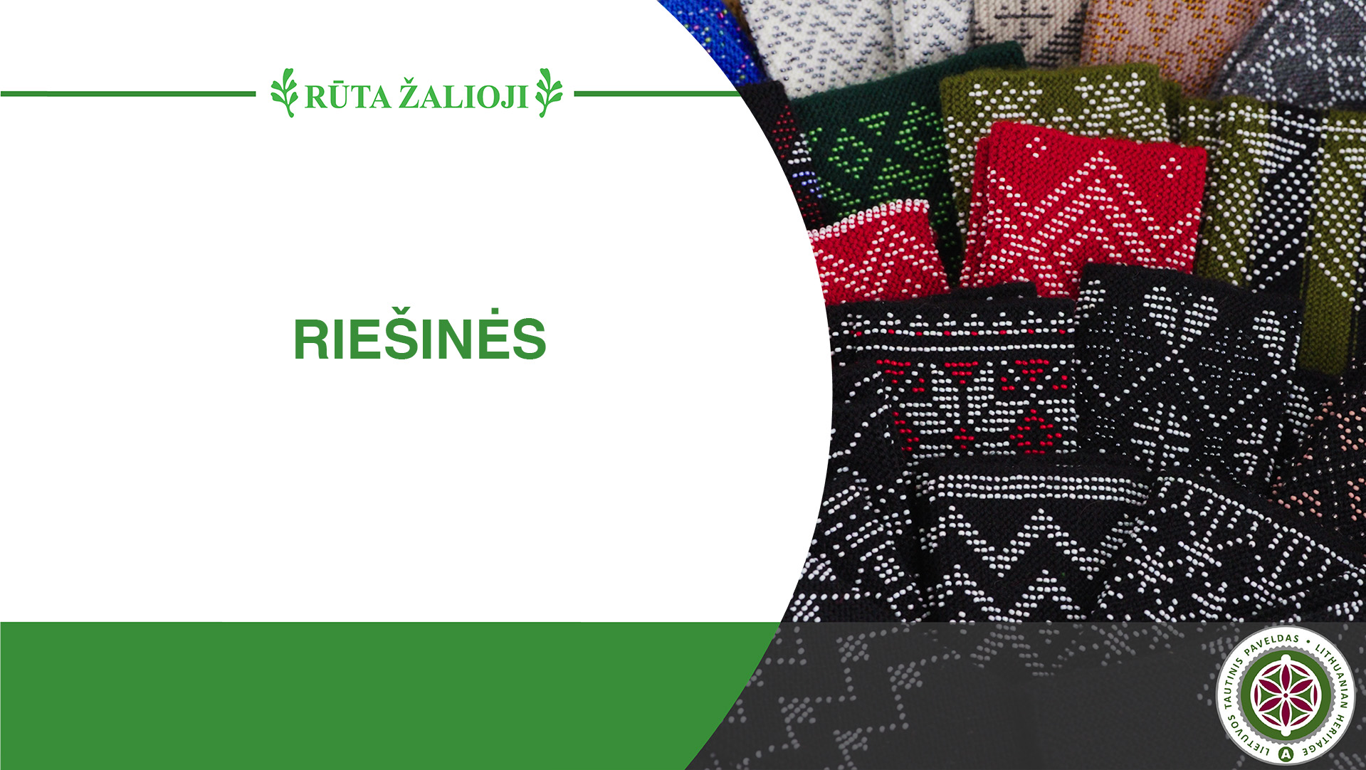 Riešinės - rutazalioji.lt